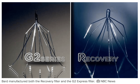 Despite failures, blood clot filters continued to be implanted